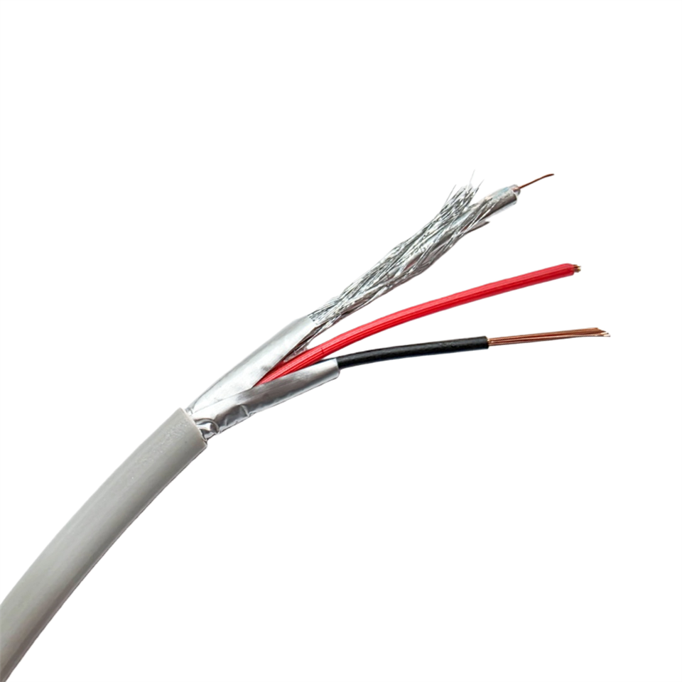ZhongTong Bulk RG6 2C Coaxial Cable 305m Box 75 Ohm Copper Clad Steel ...