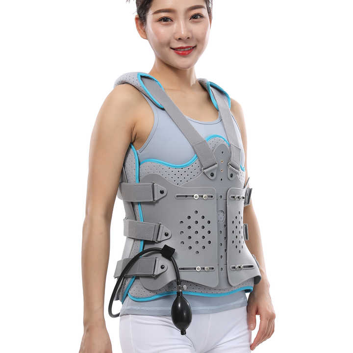 Inflatable Thoracolumbar Fixed Back Spinal Brace Medical Rehabilitation ...