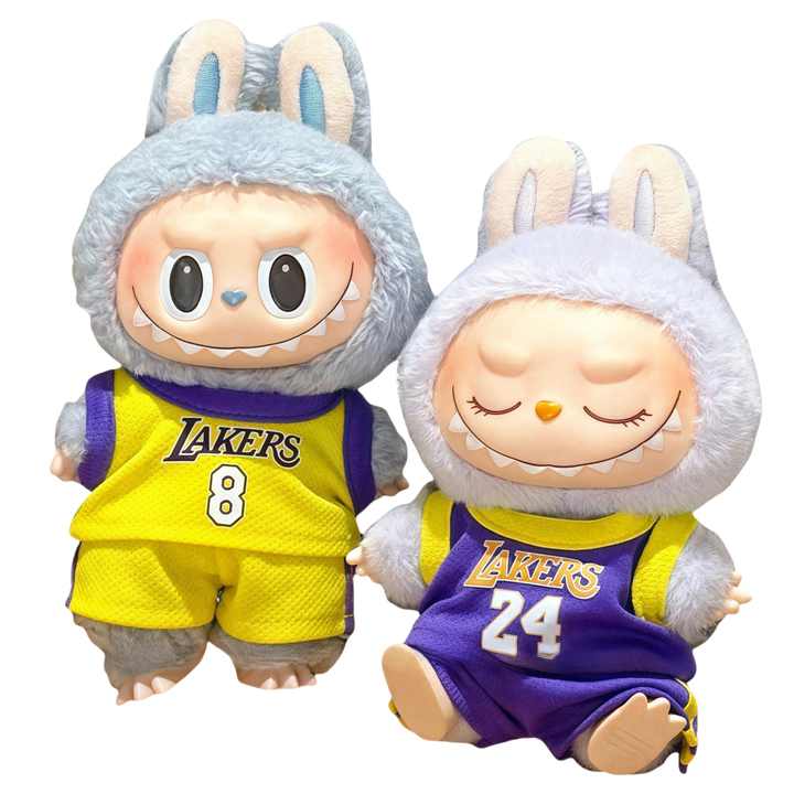 Labubu Clothes Luxury Clothes Lakers Team Uniform Sportswear Outfit ...