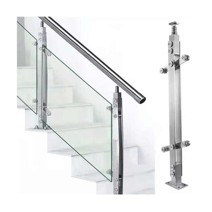 Hand Rail for Stairs Tubular Steel Railing for Veranda Hotel Guardrail ...