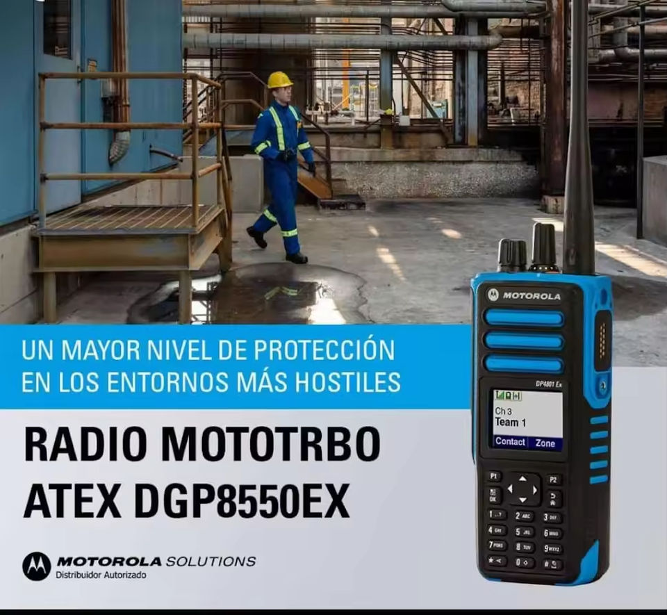 Explosion-proof Radio DGP8550Ex Wholesale Moto-rola DGP8550Ex ATEX Two ...