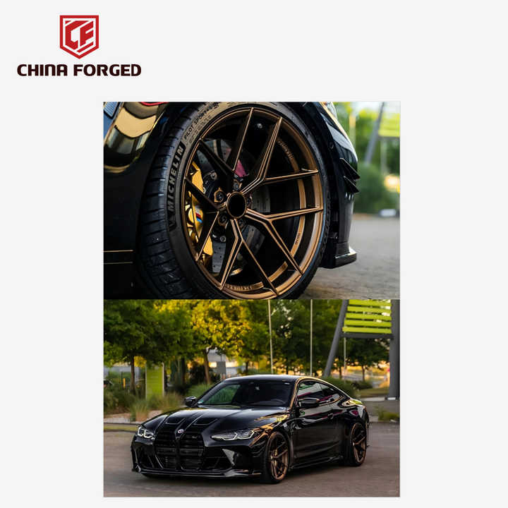 CF WHEELS Custom Deep Concave Design Forged 1 Piece Wheels