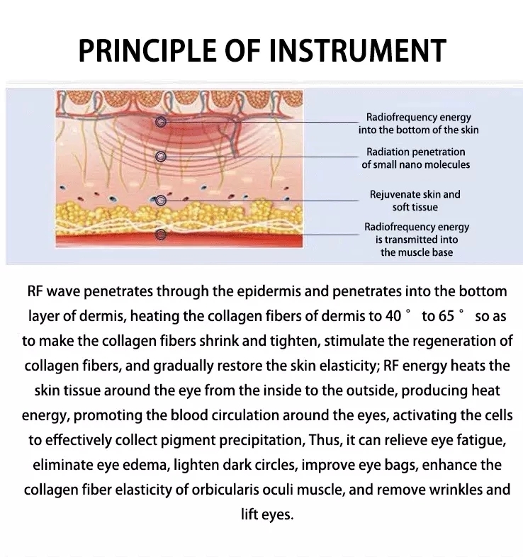 Smart Magic Eye Remove Wrinkles Anti-Agin Skin Tightening Gold Eye Lifting Eye Care Massager ...