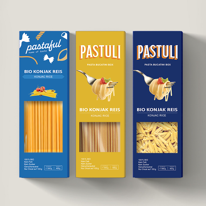 Custom Printed Dry Pasta Box Paper Packaging for Spaghetti
