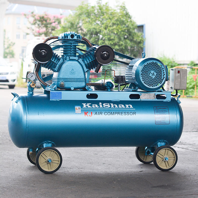 3 kW Air tank Capacity 110L Piston-Type Industrial Air Compressor ...
