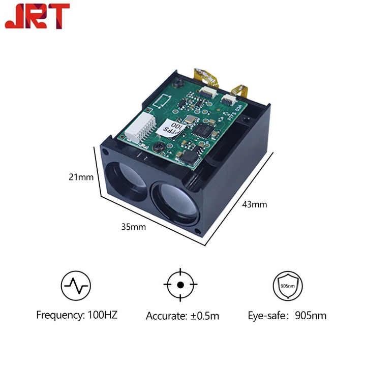 100hz High Frequency Lidar Distance Sensor - 100m Range