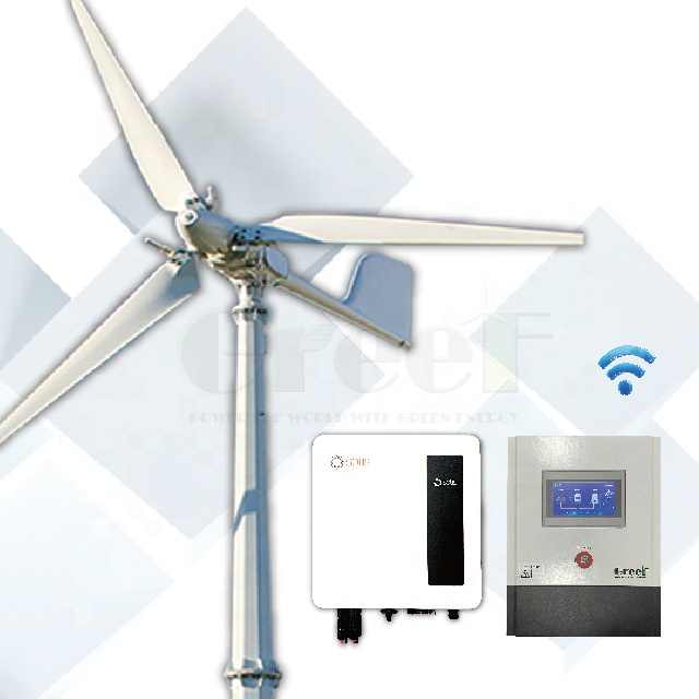 5kw Wind Turbine - High Efficiency, Low Start Wind Speed