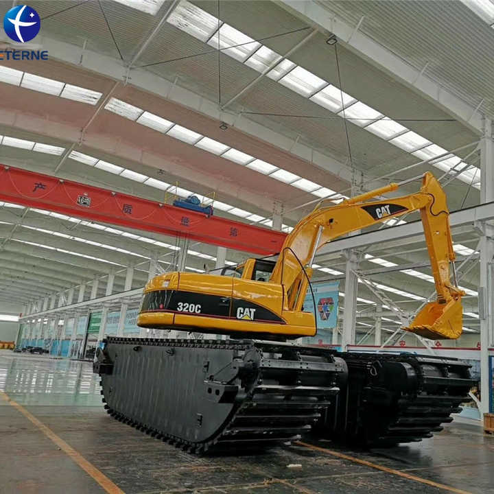 Eterne 20 Ton Used Excavator - Amphibious Excavator Cat Swamp Buggy Price