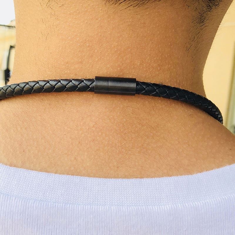 Buy In Bulk Magnetic Clasp Cord Necklace Tarnish-Free Gold-Plated ...
