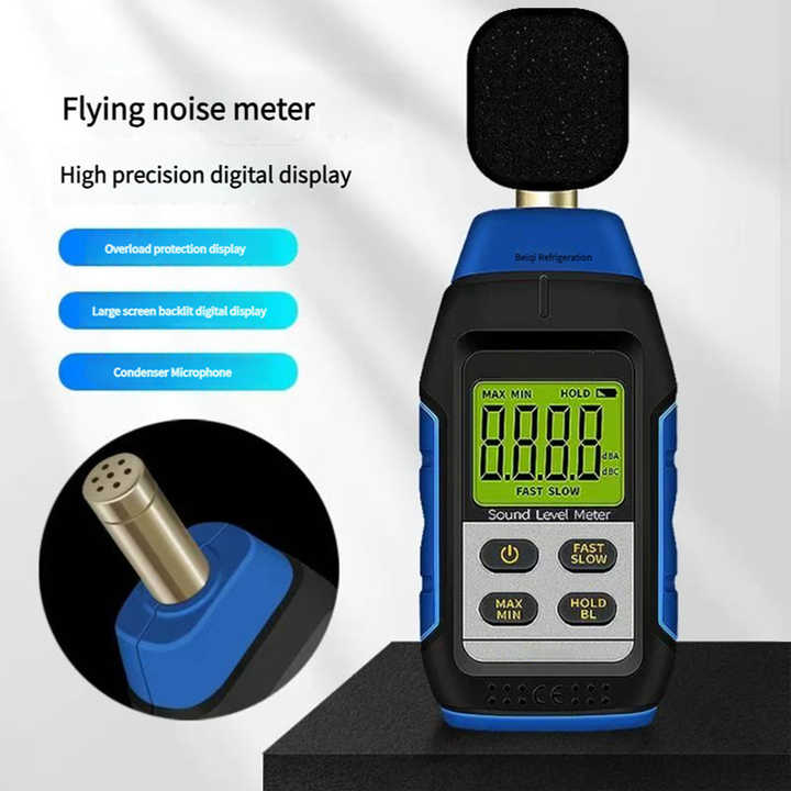 High Quality VMS-1 Precise Sound Level Meter Equipment Central Air ...