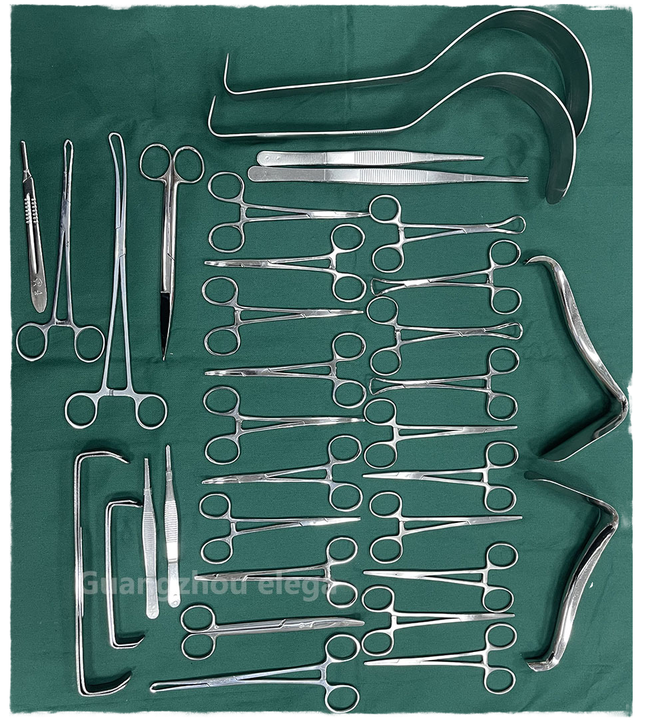 Abdominal Delivery Instrument Kit Manual Power Source Stainless Steel ...