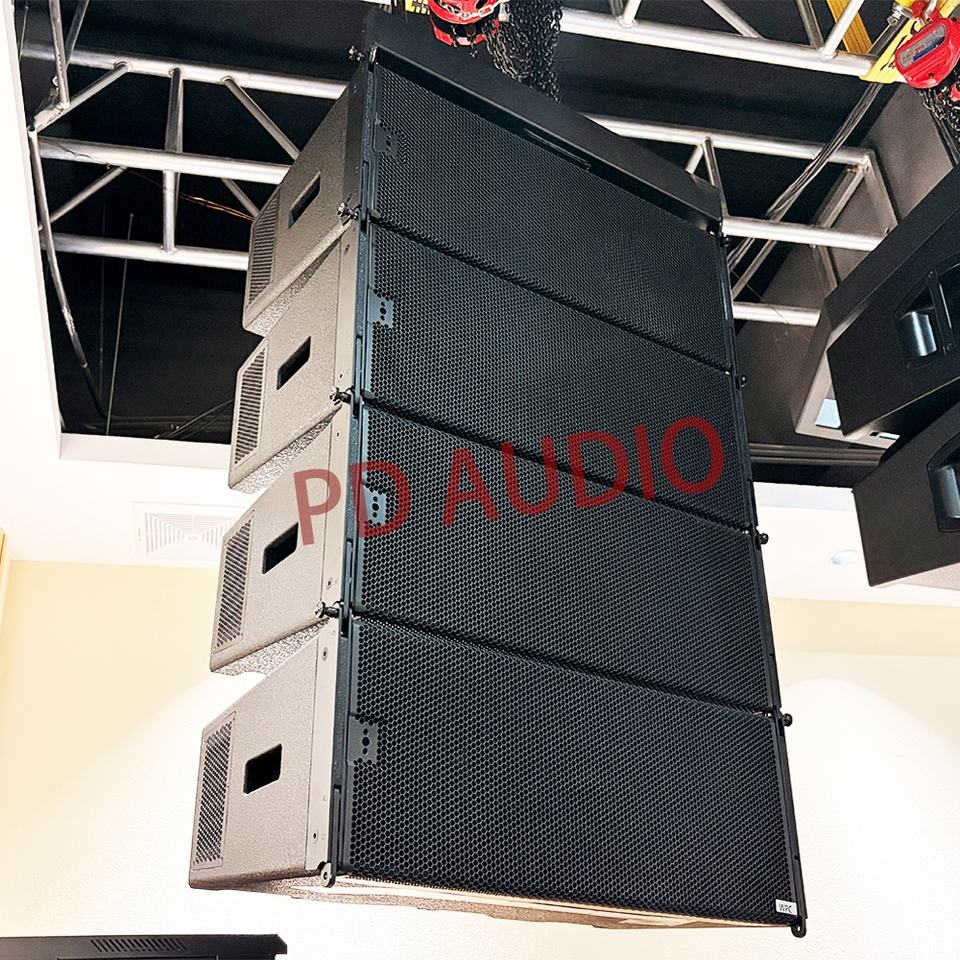 High Power WPC Dual 10-Inch 3-Way Passive Line Array Speakers for Stage ...