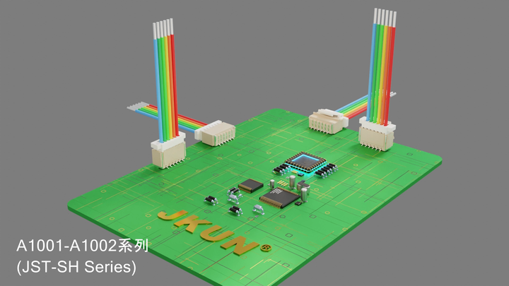 A1002 Jst Sh With Wire To Board Connector 1.0mm Pitch 2pin 3pin 4pin ...