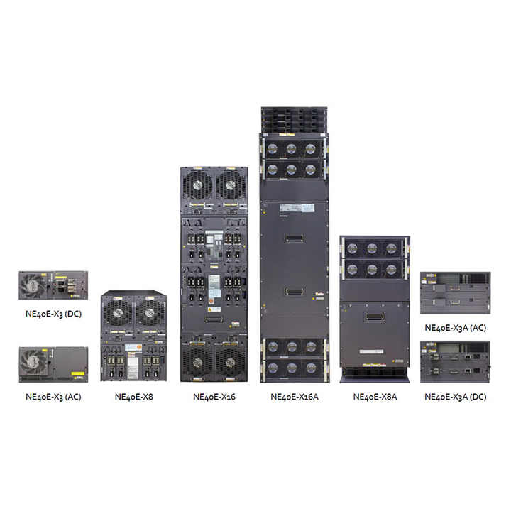 Network Router Netengine40e Integrated DC Chassis Components Dual Power ...