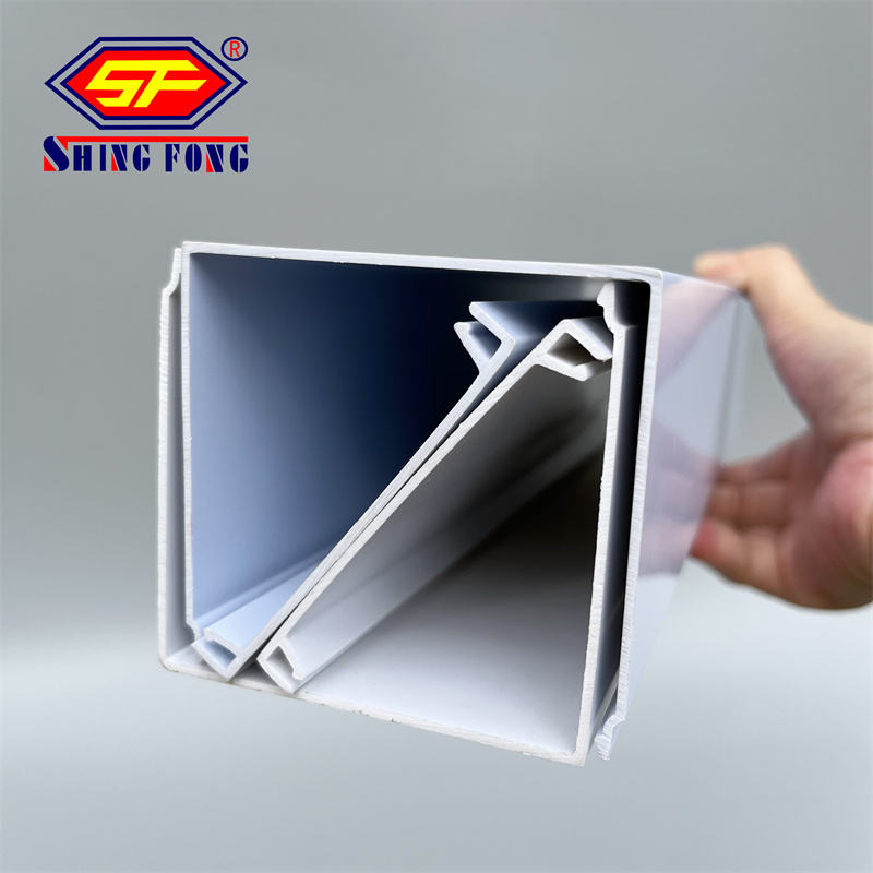 UV PVC Cable Trunking Air Conditioner PVC Trunking A/C Cable Cover ...