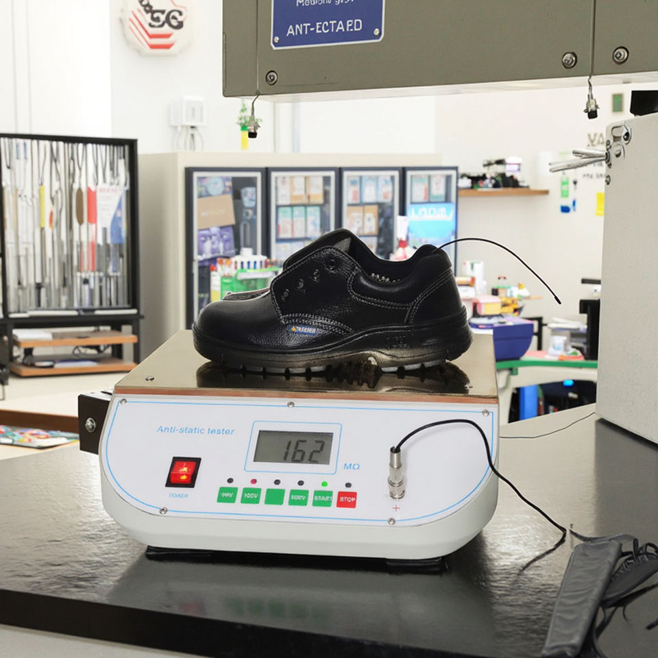 Anti-Static Safety Shoes Tester Electrical Resistance Tester Footwear ...