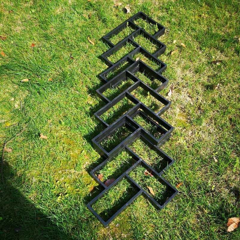 L Rectangle Masonry Mold Cement Pavement Mold Floor Tile Pavement Mold ...