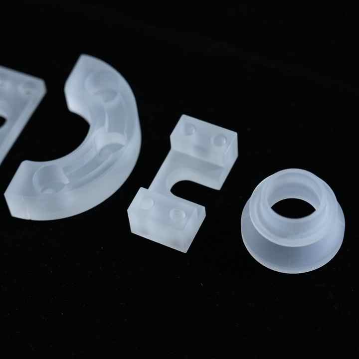 High Standard Frosted Quartz Plate Suppliers Clear Circle Cutting ...