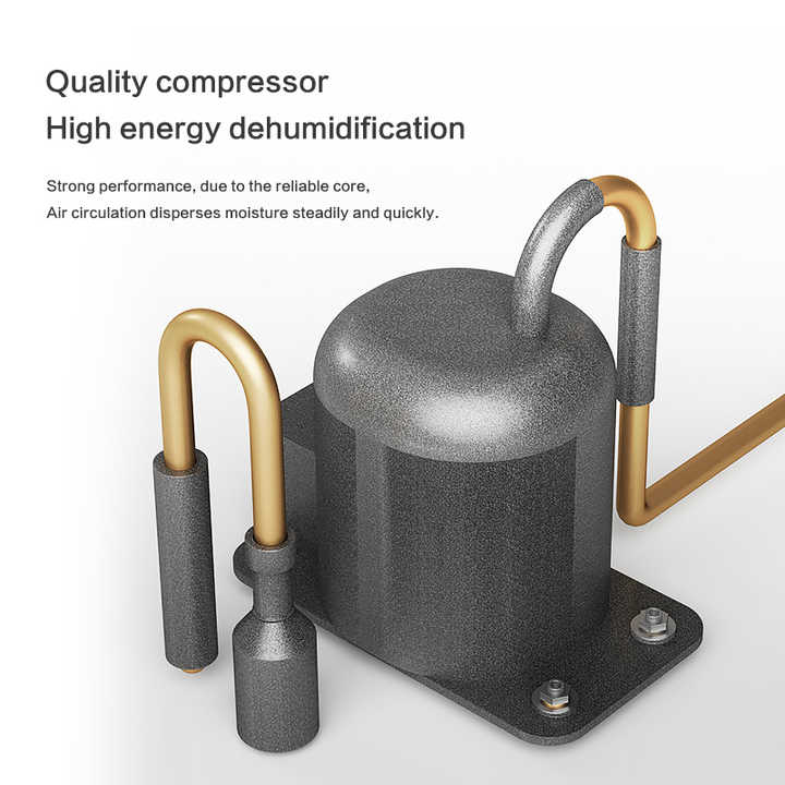 Moisture Removal Dehumidifier Compressor Housing Dehumidifier for Home ...
