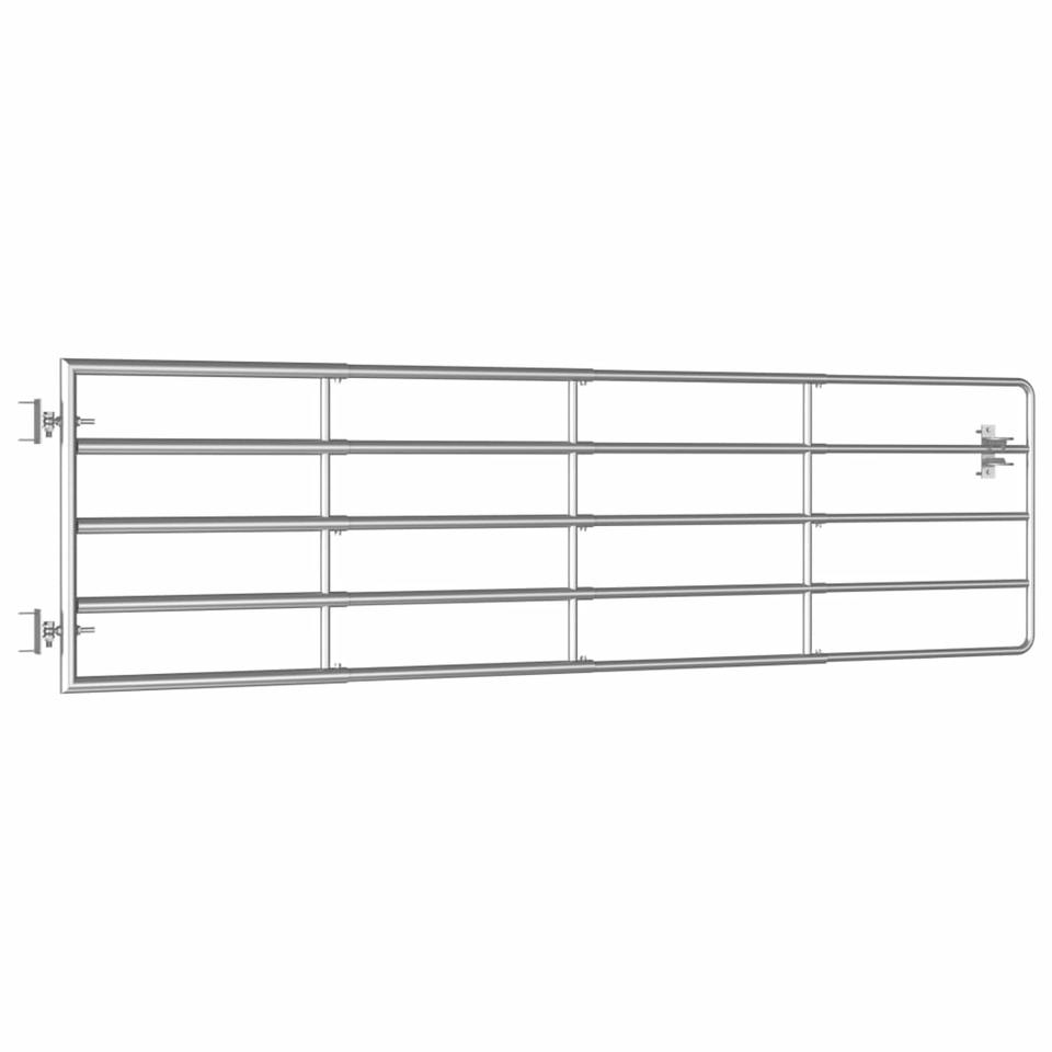 Hot Dipped Galvanized Farm Gate Wrought Iron Livestock Fencing Gate for ...