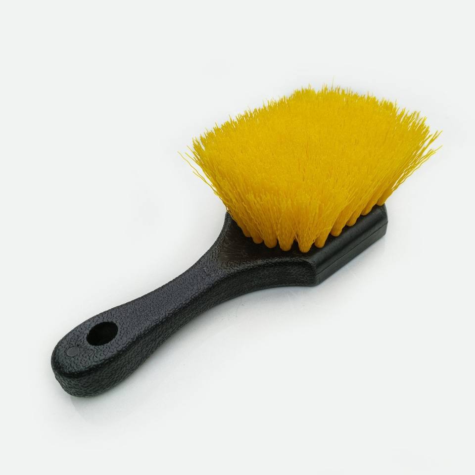 PMS Yellow Auto Detailing Cleaning Brush PP Wash Rim Tire Washing Auto ...