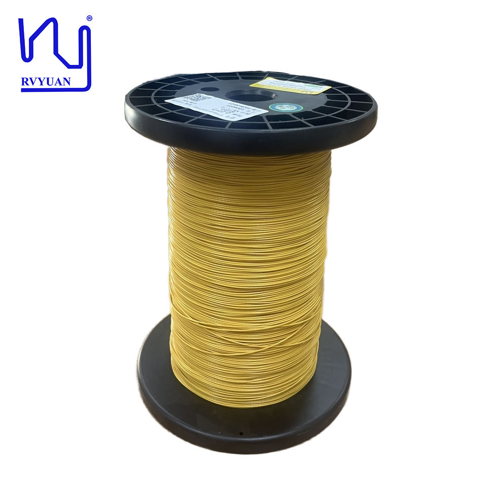 High-temperature ETFE/PFA/FEP Extruded Litz Wire 0.25mmX7 Strands ...