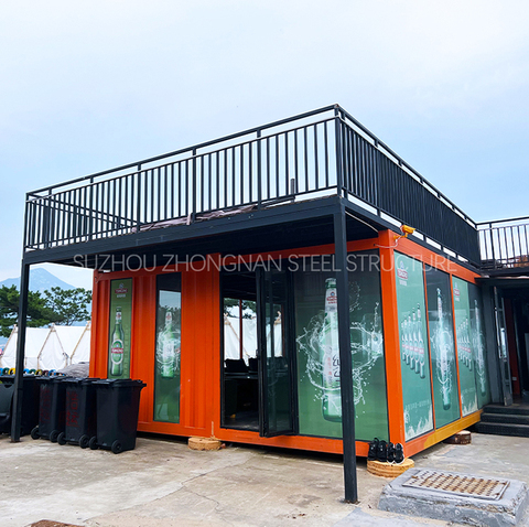 Prefab Modular Container Retail Store Building