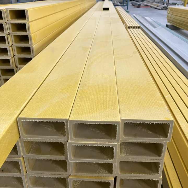 Composite Structural FRP Fiberglass Sections Tubes FRP GRP Pultrusion ...