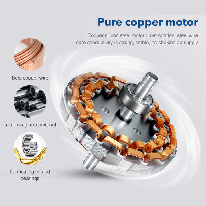 High Quality Iron Blades 42 Inch 52 Inch Dimmable Modern DC Motor Led ...