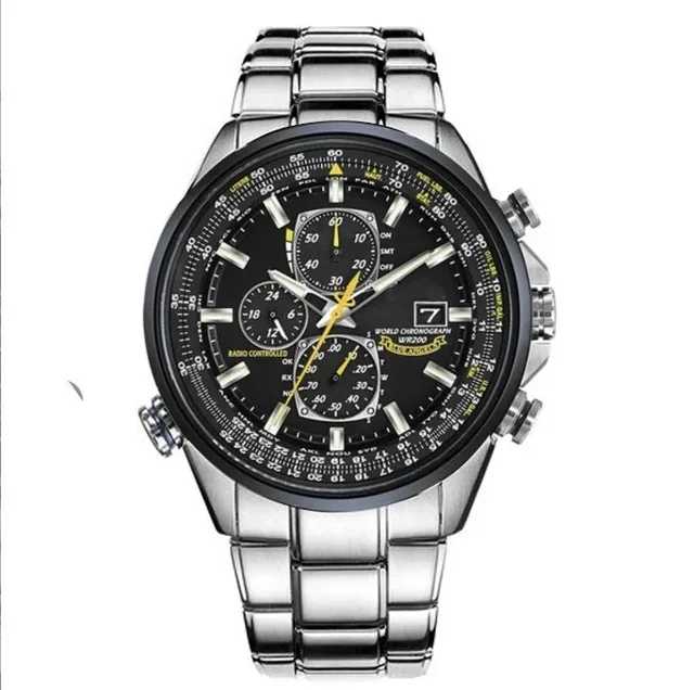 Hot CITIZENS 5633 Men Watches Luxury Trend Quartz Calendar Waterproof ...