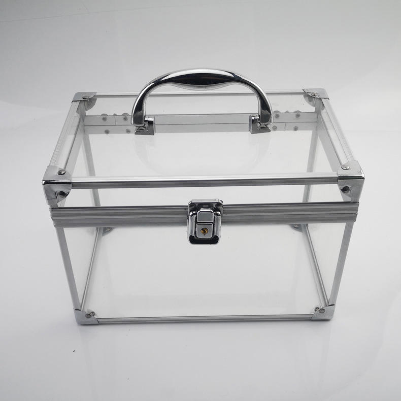 Acrylic Transparent Storage Box for Pageant Crowns and Tiaras - Water ...