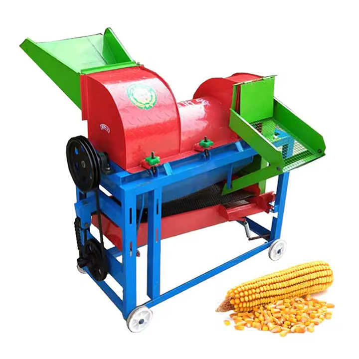Heavy Duty Sorghum Threshing Machine With Large Feeding Port High Yield ...