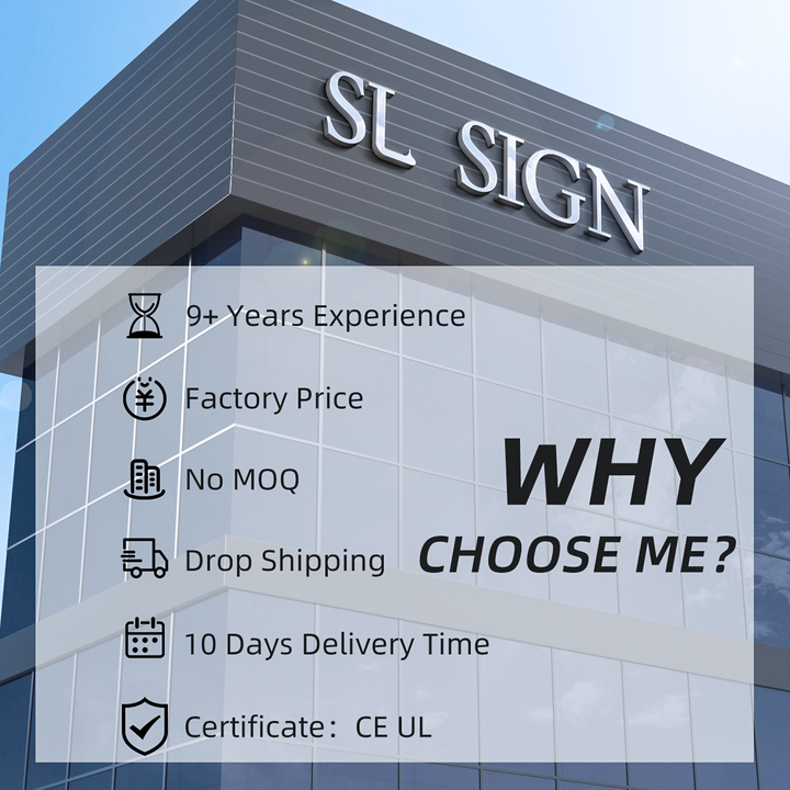 Stainless Steel Lit Letter Signs - Durable & Customizable