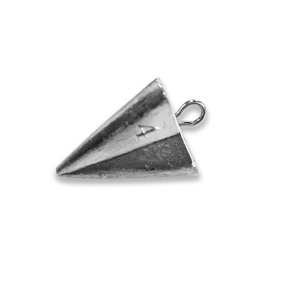 6OZ/170G Triangle Fishing Tackles with Loop Casting Star Fishing ...