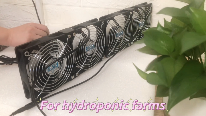 Axial Flow Fans 12v 24v 48v Dc Brushless Fan Industrial Inline Poultry ...