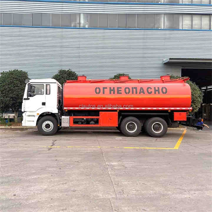 Shacman 6x4 25000L Fuel Tank Truck for Gasoline and Diesel Delivery ...