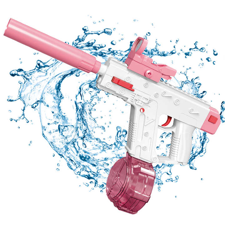 Children Bath Toys Electric Continuous Launching Gun Plastic Water ...