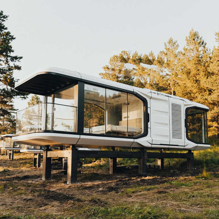 Dismounted Vessel Tiny Capsule House - Portable Prefab Space