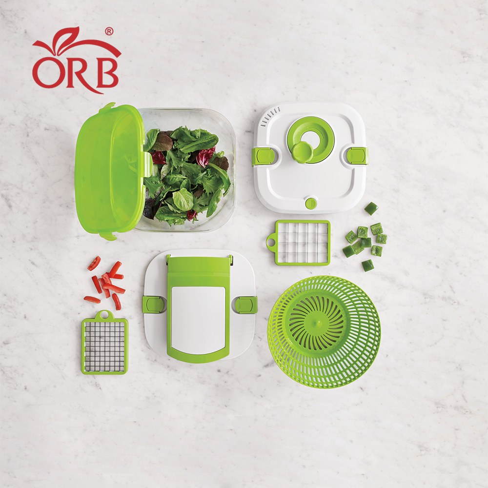 Low Price Manual Salad Cutter Abs + Stainless Steel Construction ...