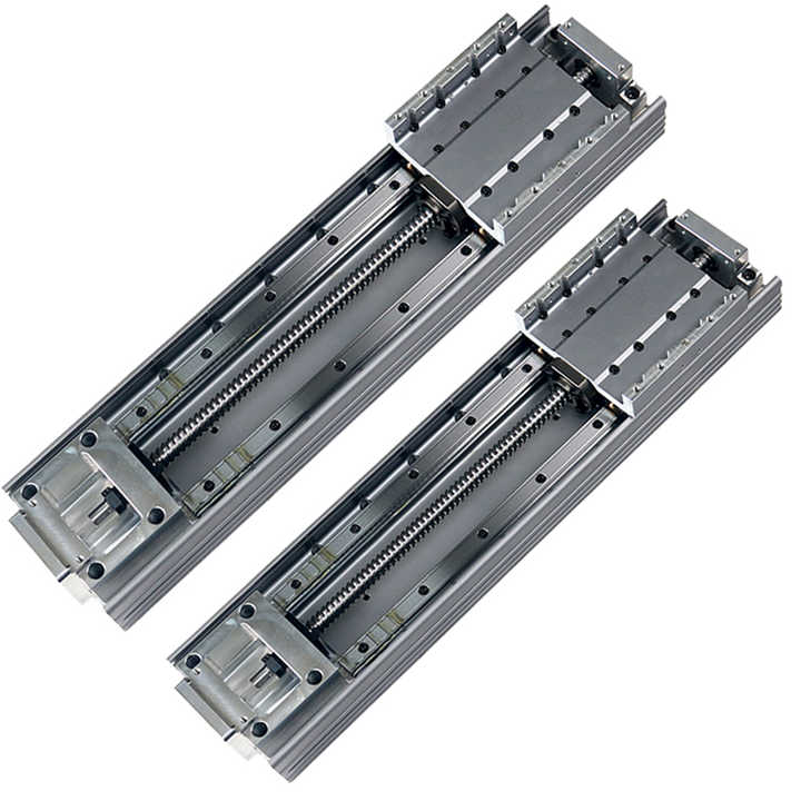 RY80 CNC X Axis Linear Slide Table 80 Width 300mm Stroke