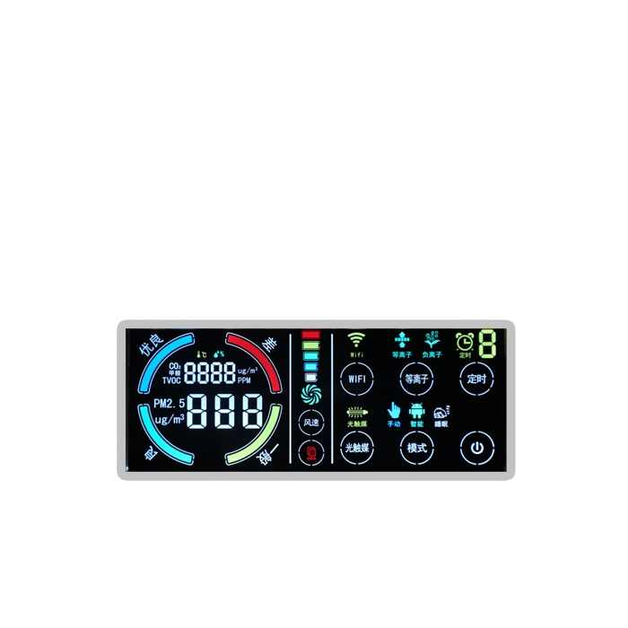 Factory Custom Monochrome 7 segment 3/4/5/6 digit TN HTN STN VA FSTN LCD Display Module| Alibaba.com