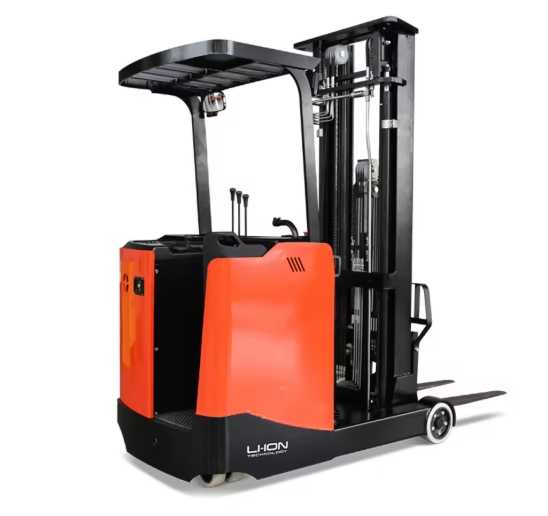 1.5 Ton Electric Pallet Reach Stacker Cold-Resistant Battery Anti-Slip ...
