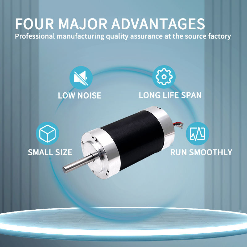 56mm BLDC Motor 3000rpm - Customizable Speed & Long Life