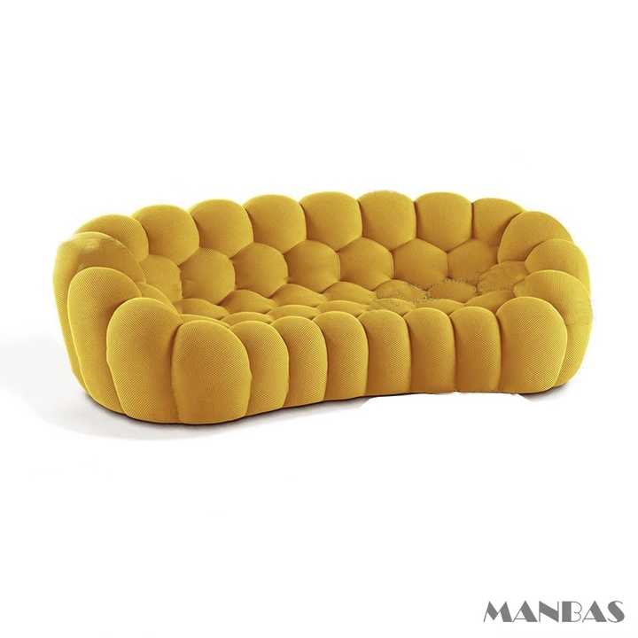 MANBAS Fabric Sofas - Stylish & Comfortable Living Room Upgrade