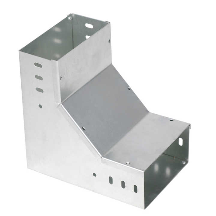 90-degree Elbow Cable Tray Fittings - Customizable & Fireproof