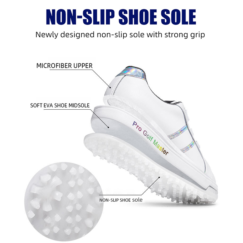 PGM XZ248 guangdong golf shoes women popular microfiber leather golf ...