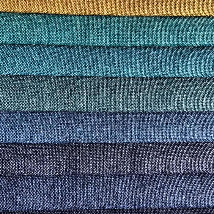 Home Textile Linen Like Sofa Fabric - Polyester Upholstery