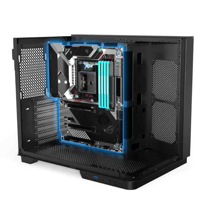 Soeyi 2025 Back Plug-M/B Matx Curved Tempered Glass Gabinete Gamer ...