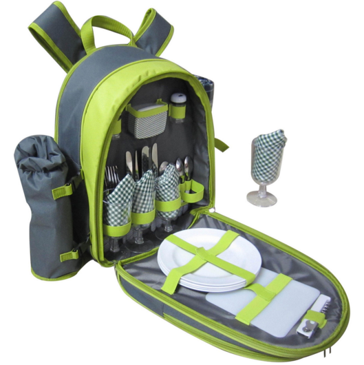 Luxury Insulated 2 Person Picnic Backpack Cooler Bag - OEM Available