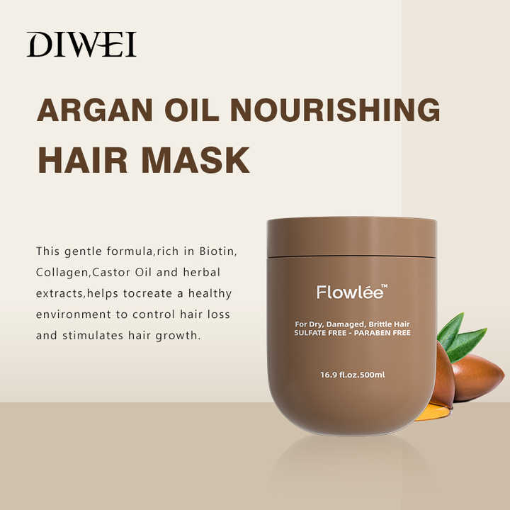 DIWEI Customized Logo Argan Oil Shampoo - Nourishing Hair Care